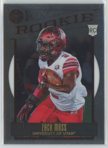 2020 Panini Legacy Silver Zack Moss Rookie Utah Utes #186 | eBay