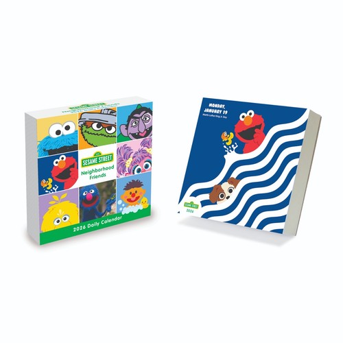 2026 Sesame Street Daily Desktop Calendar | eBay