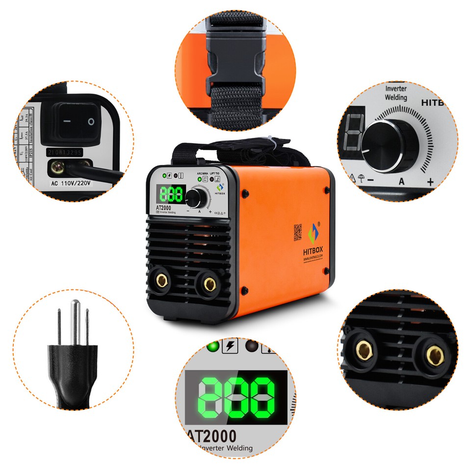 Mini ARC Welder Lift TIG Machine DC ARC MMA Stick Welder 110V/220V W ...