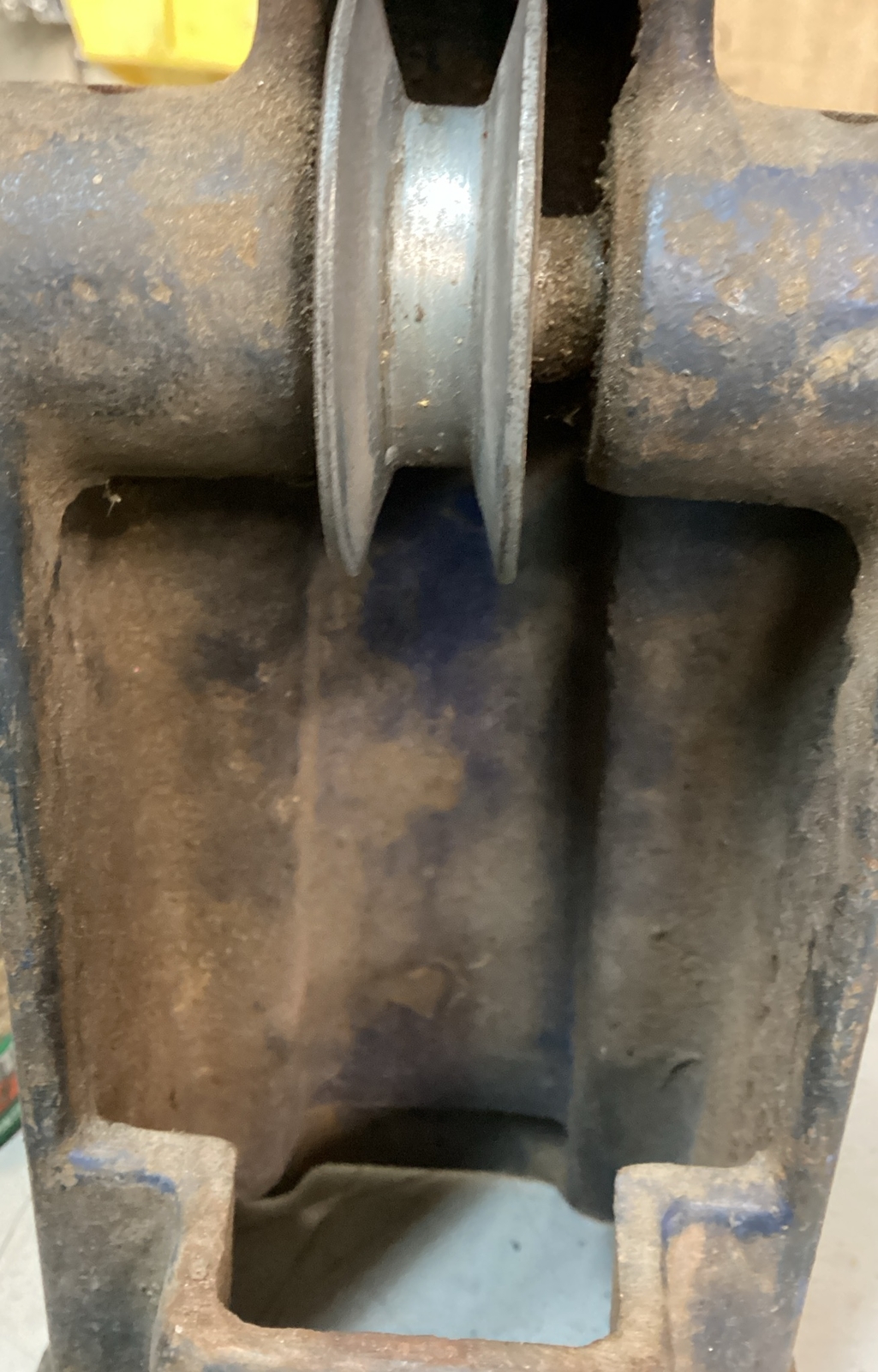 Vintage Dunlap / Craftsman Grinder Buffer Polisher Arbor Bench Mount ...