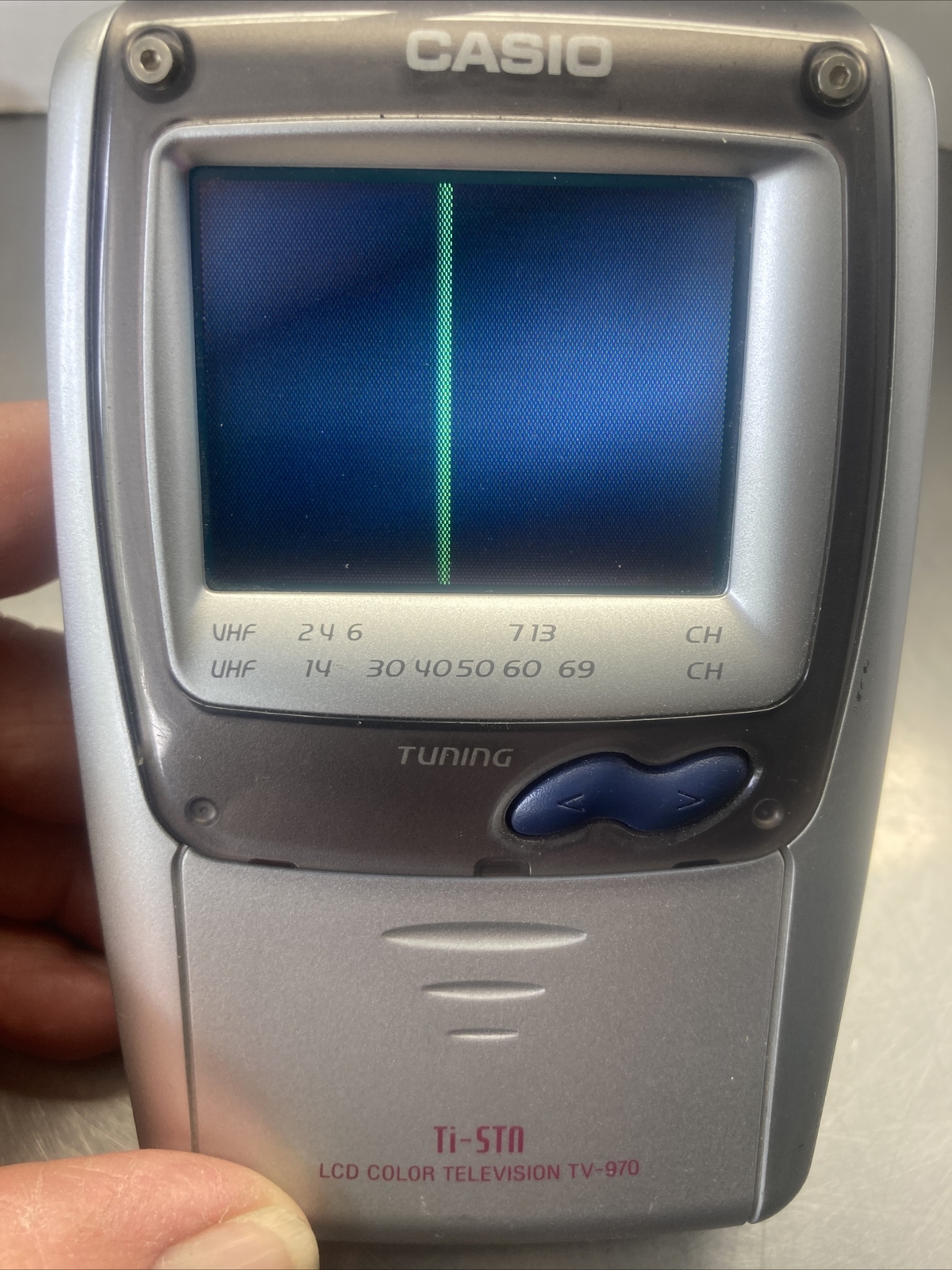 Casio TV-970 2" Analog LCD Television for sale online | eBay