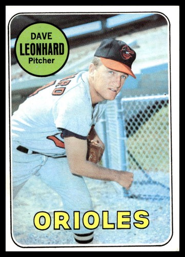 1969 Topps #228 Dave Leonhard Baltimore Orioles NR-MINT | eBay