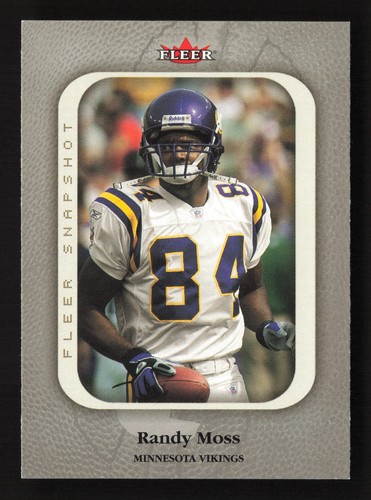 2003 Fleer Snapshot #3 Randy Moss Minnesota Vikings | eBay