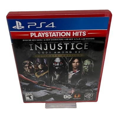 Injustice: Gods Among Us Ultimate Edition - PS4 (case And Disc ...
