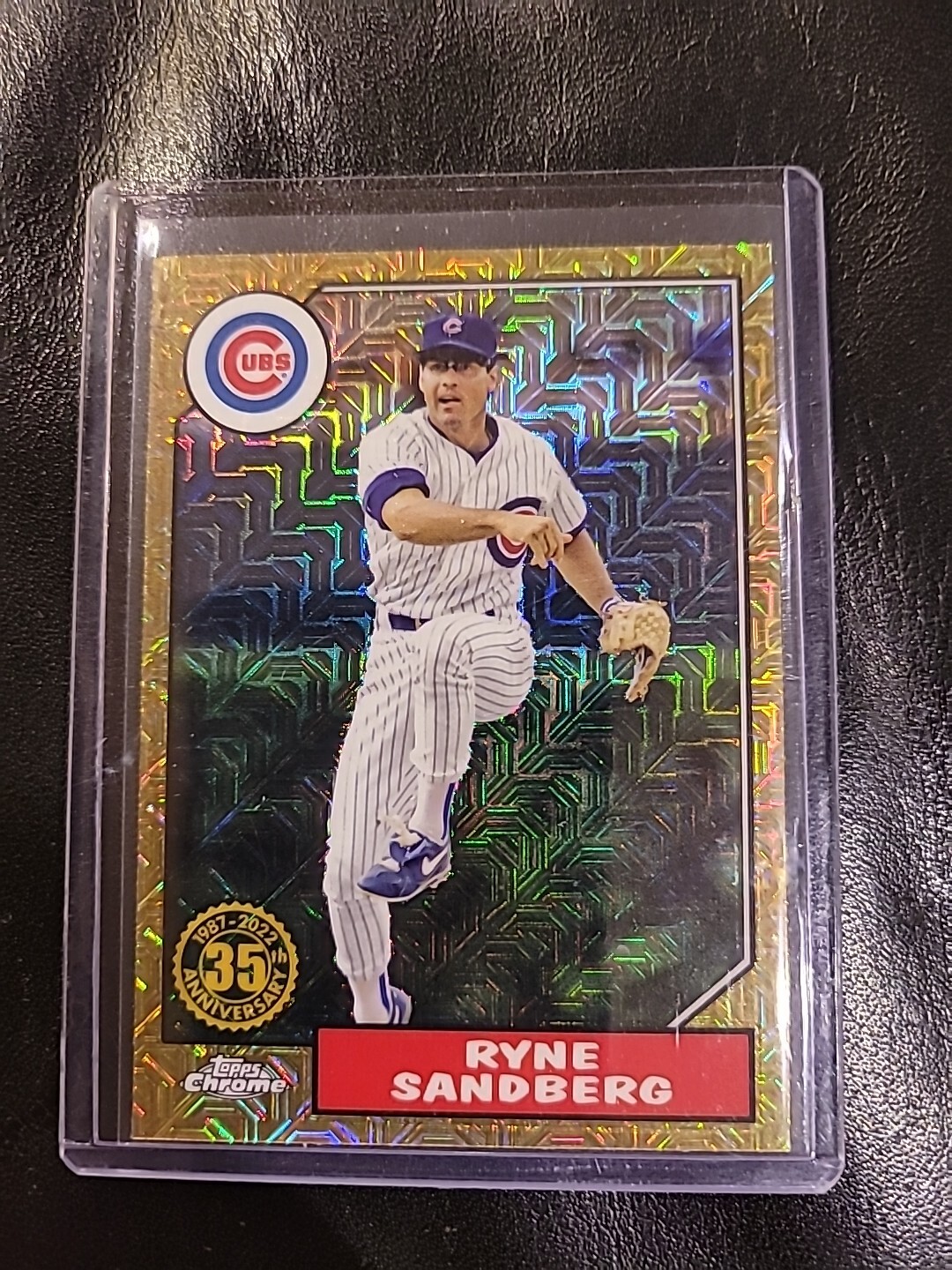 2022 Topps Series 1 Silver Pack 1987 Chrome Mojo Ryan Sandberg #T87C-92 ...