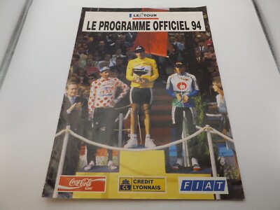 1994 TOUR DE FRANCE PROGRAMME - TDF CYCLING | eBay UK