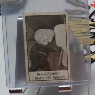 #2667 1963 Topps Monster Midgees Mini-Monster Laffs #21 HORSEPOWER | eBay