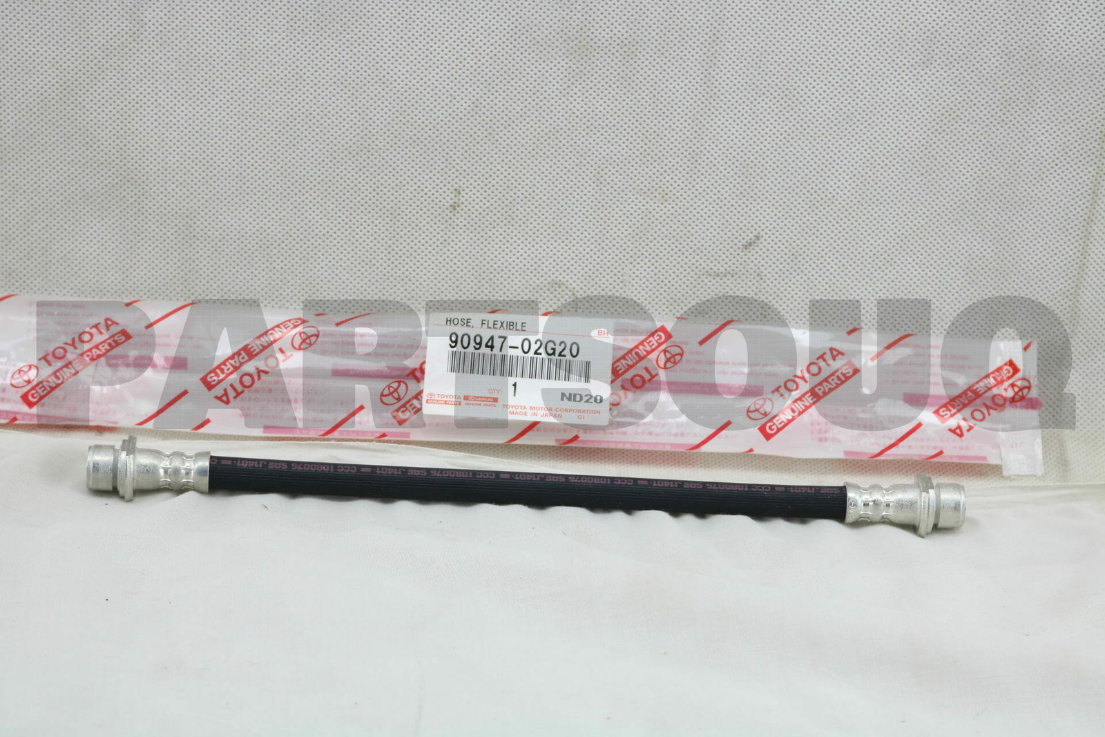 9094702G20 Genuine Toyota HOSE, FLEXIBLE, NO.1(FOR FRONT) 90947-02G20 ...