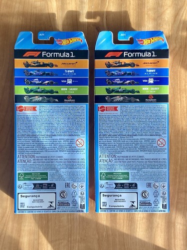 NEW Hot Wheels Formula One F1 5-Pack (LOT OF 2 (JBJ78) | eBay