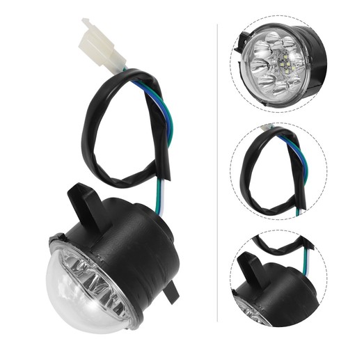 2pcs ATV Front Light 12V LED Driving Lamp ATV Light Accessories (Black ...