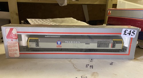 Lima OO Gauge BR Transrail Grey Class 60 Diesel Loco Jack Stirk 60093 ...