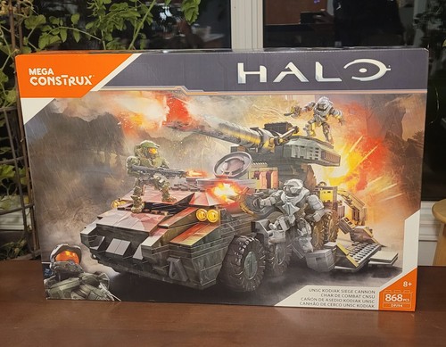 Mega Bloks Halo UNSC Kodiak Siege Cannon 868pcs DPJ94 - NEW | eBay