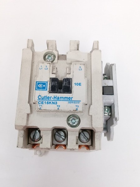 Cutler Hammer CE15KN3 Contactor 3 Pole 600vac Series B1 for sale online ...