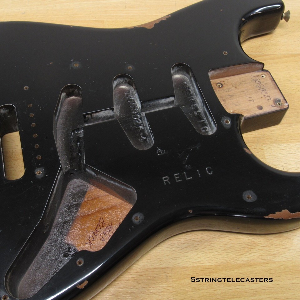 Fender Custom Shop Ltd Ed Relic 66 Stratocaster Body Vintage Roasted ...
