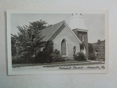 D636 Postcard RPPC Methodist Church Unionville MO Missouri | eBay