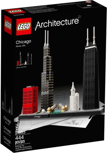 LEGO Architecture 21033 Chicago Skyline – Brand New & Sealed | Retired ...