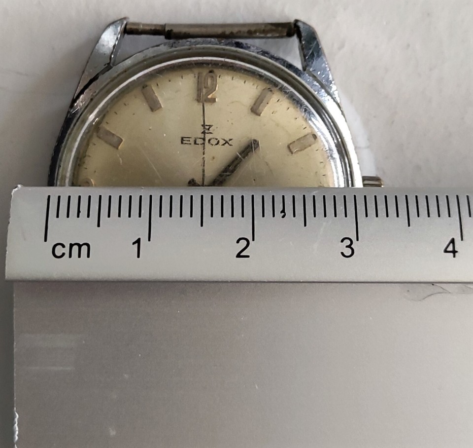 Vintage EDOX 17 Jewels Incabloc Men's Analog Watch | eBay