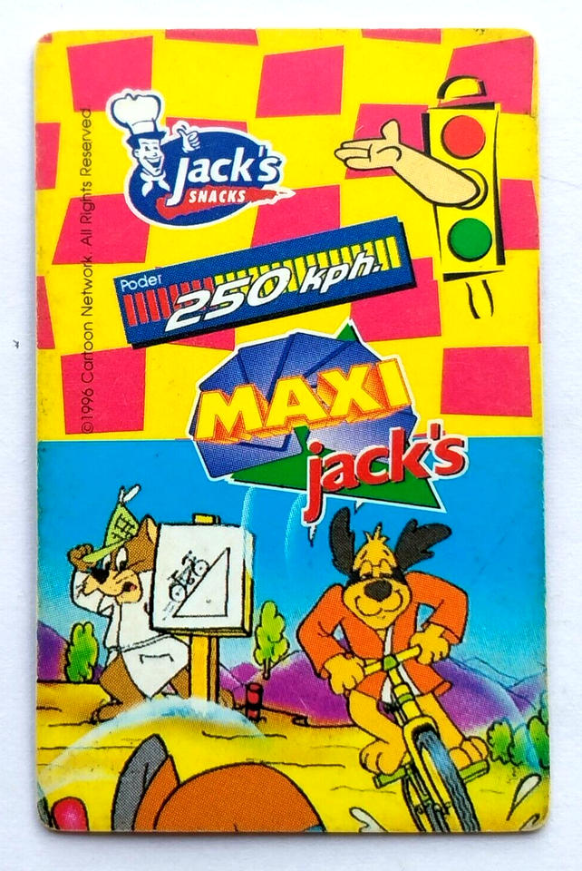 1996 MINI CARD Maxi Jack's Snacks COLOMBIA #E13B WALLY GATOR Snooper ...
