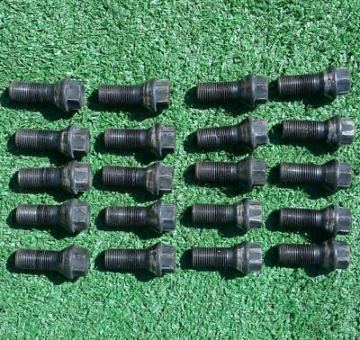 Factory Set 20 OEM BMW Wheel Bolts Lugstud Studs LugStuds Lugbolts Lug ...