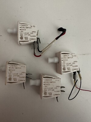 Industrial Panel Mount Snap Action Switch, Finger Grip, Plunger ...