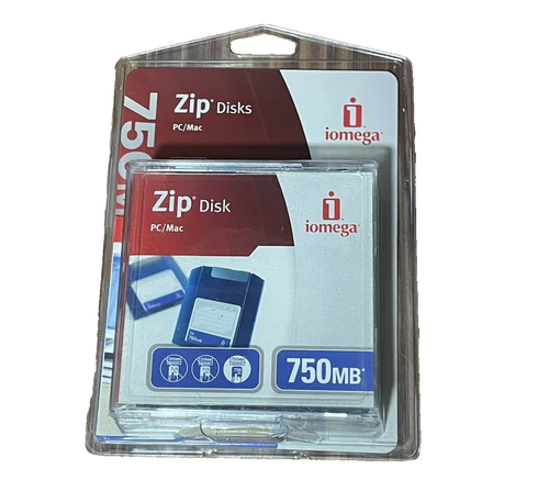 IOMEGA 750MB Zip Disk 3-Pack New - Old Stock | eBay