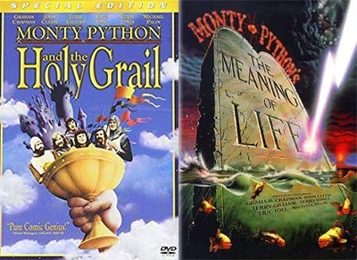 Monty Python & The Holy Grail + The Meaning of Life (2 DVD Bundle) Free ...