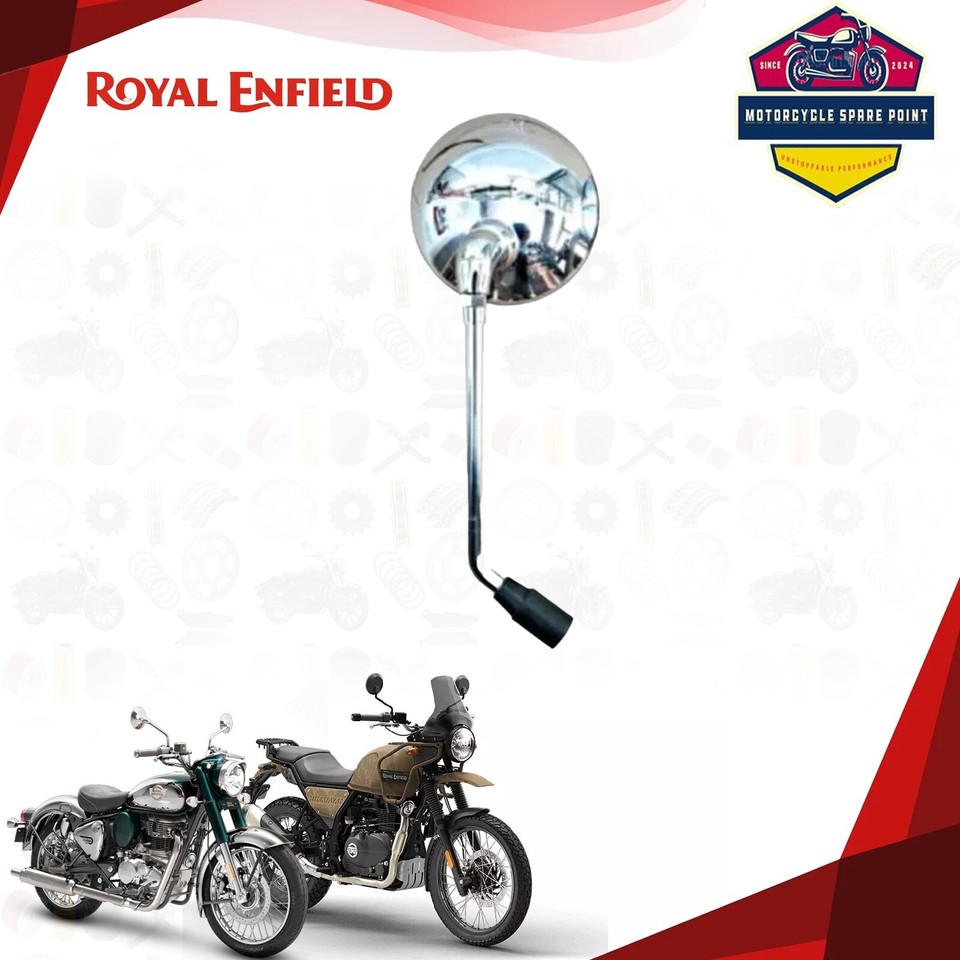 Royal Enfield rear view mirror right for bullet 350/500 bullet trials ...