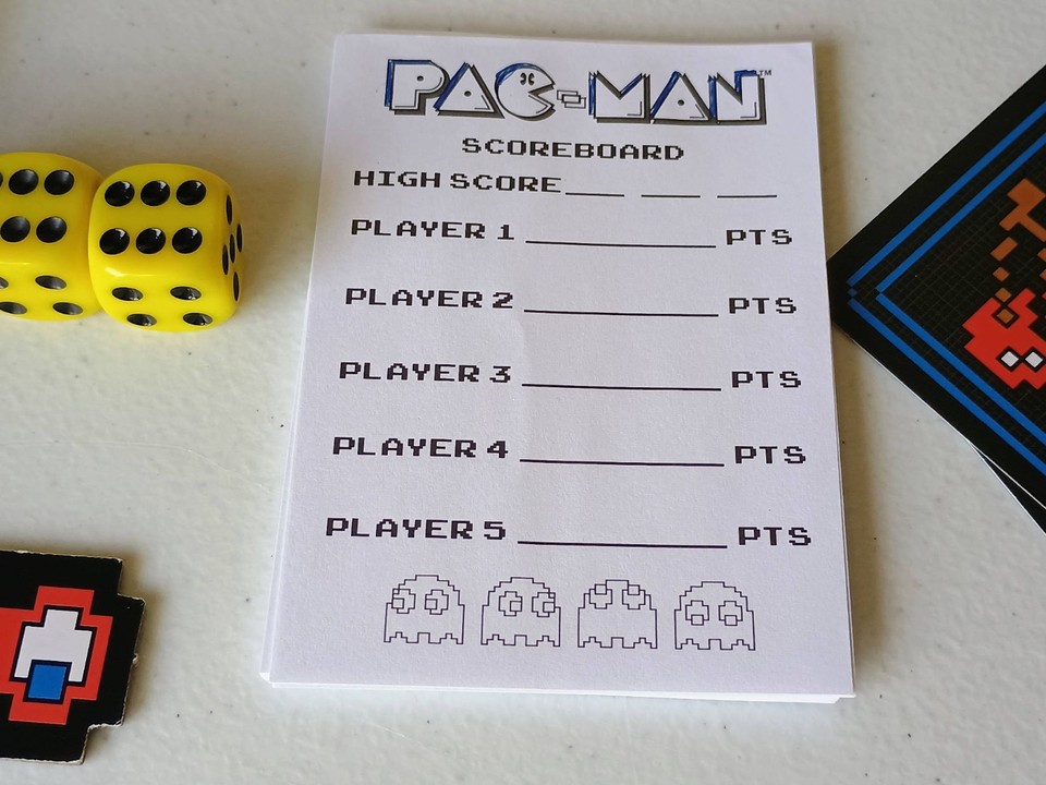 Pac-Man Board Game Replacement Parts - Pac-Man and Ghosts pieces ...