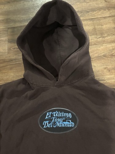 Bad Bunny El Ultimo Tour Del Mundo 2022 Official Merch Hoodie Size ...
