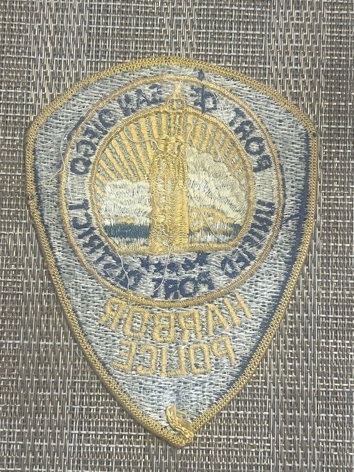 Port Of San Diego Harbor Police Patch | eBay