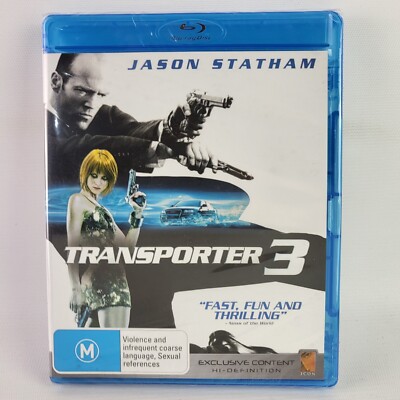 Transporter 3 (Blu-ray, 2008) New Sealed - Jason Statham 9339065001822 ...