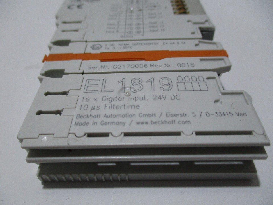 Beckhoff EL1819 EL1819-0000 Module plc | eBay