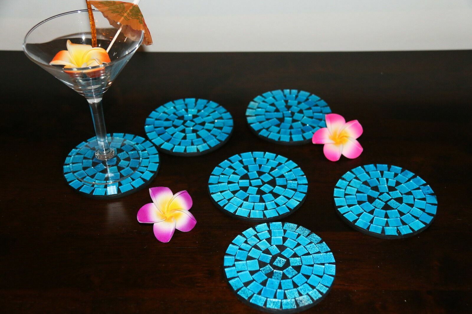 NEW Hand Crafted Balinese Mosaic Coasters - Bali Mosaic Coasters - MANY ...