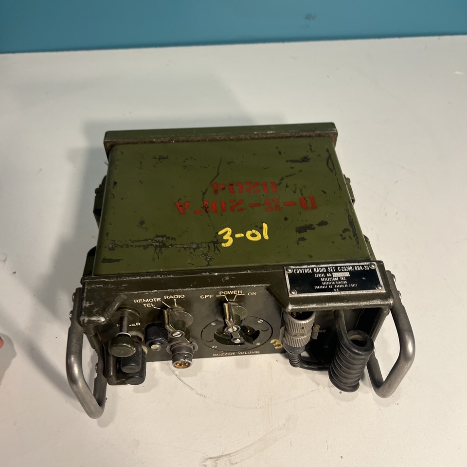 Korean War C-433/GRC Military Remote Control Handset Field Phone Ham ...