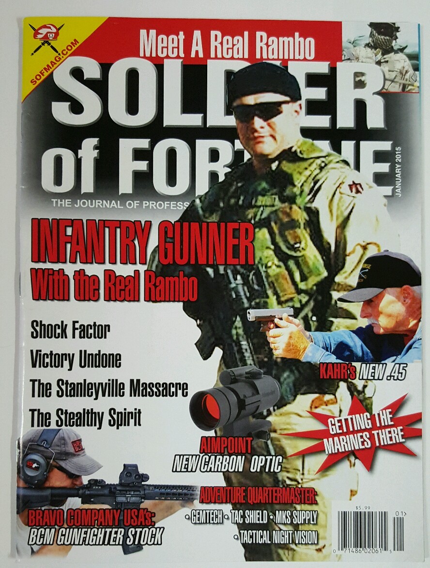 Soldier of Fortune Infantry Gunner Real Rambo Marines Jan 2015 FREE ...