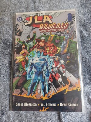 JLA WILDCATS CRIME MACHINE #1 1997 NM PRESTIGE FORMAT | eBay
