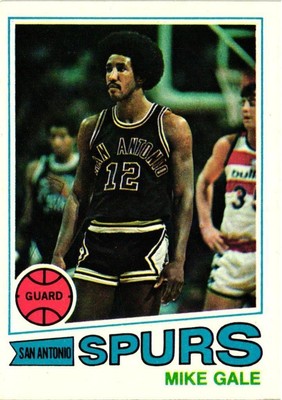 MIKE GALE 1977 Topps Basketball #79 BUY ANY 2 ITEMS FOR 50% OFF ...