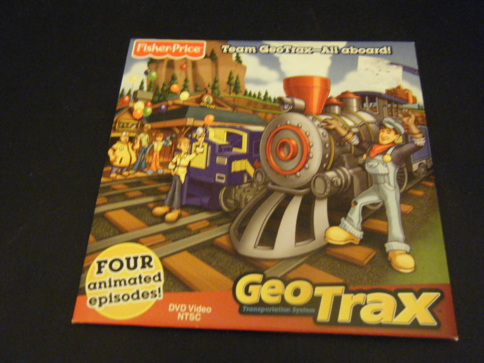 Fisher- GeoTrax Video 4 Episodes DVD 2009 Team Transportation System ...