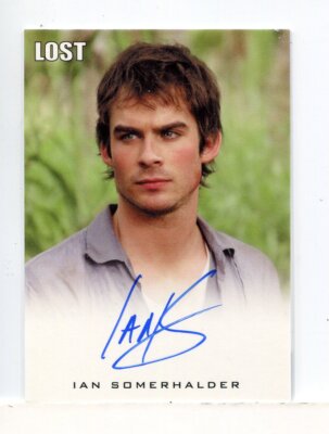 Lost Seasons 1-5 Ian Somerhalder as Boone Carlyle Autograph Card | eBay