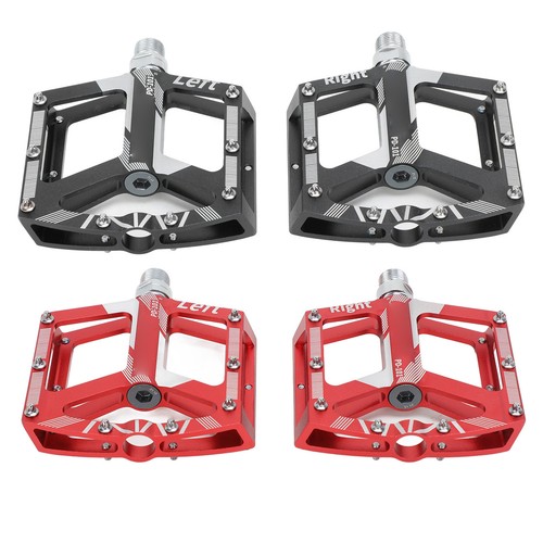 AU 2PCS Universal Mountain Bike Pedal Replacement Non Slip CNC Aluminum ...