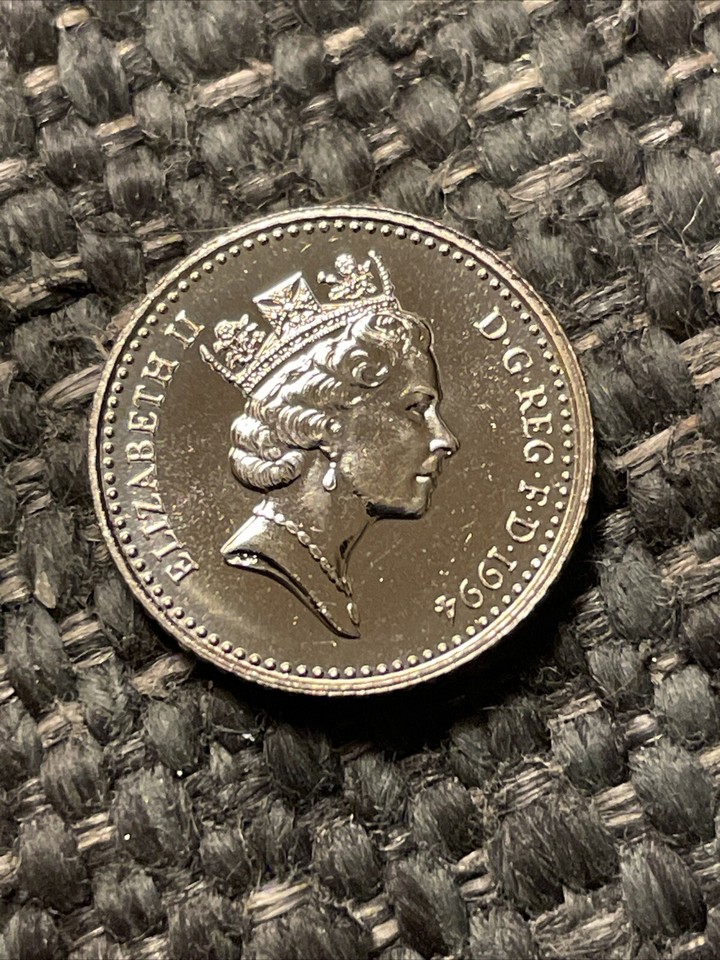 1994 Great Britain UK 5 Pence Coin. Queen Elizabeth II. BU! | eBay