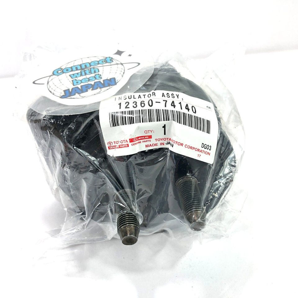TOYOTA GENUINE Engine Mount 12360 - 74140 x2 / 12371 - 74600 | eBay