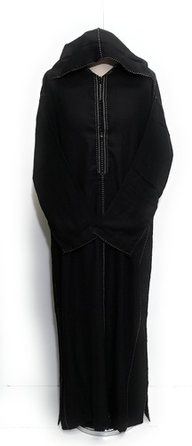 SIZE 56 MEN RICH THICK SOFT COTTON Moroccan hooded thobe/jubba/Djelleba ...