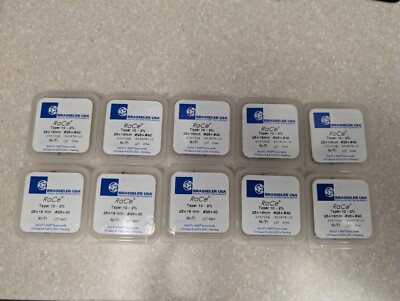 Endodontic NiTi RaCe Rotary Files By Brasseler Endo For Taper Root ...