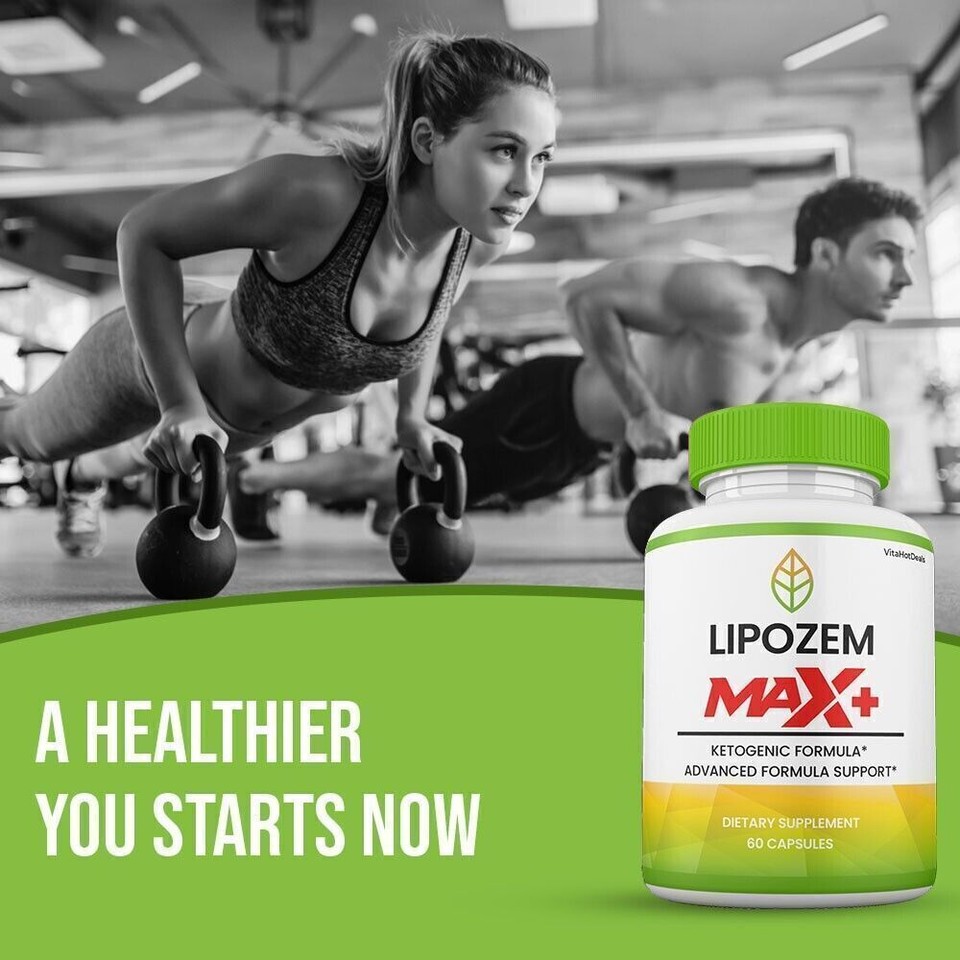 Lipozem Capsules, Maximum Strength, Lipozem Pills for Men and Women (1 ...