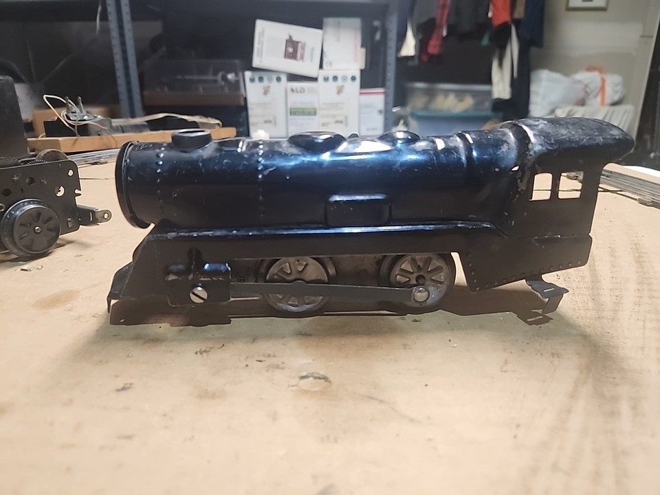 Vintage Marx Wind-Up Train Locomotive tested no key | eBay