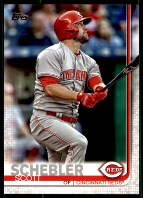 2019 TOPPS #218 SCOTT SCHEBLER CINCINNATI REDS | eBay