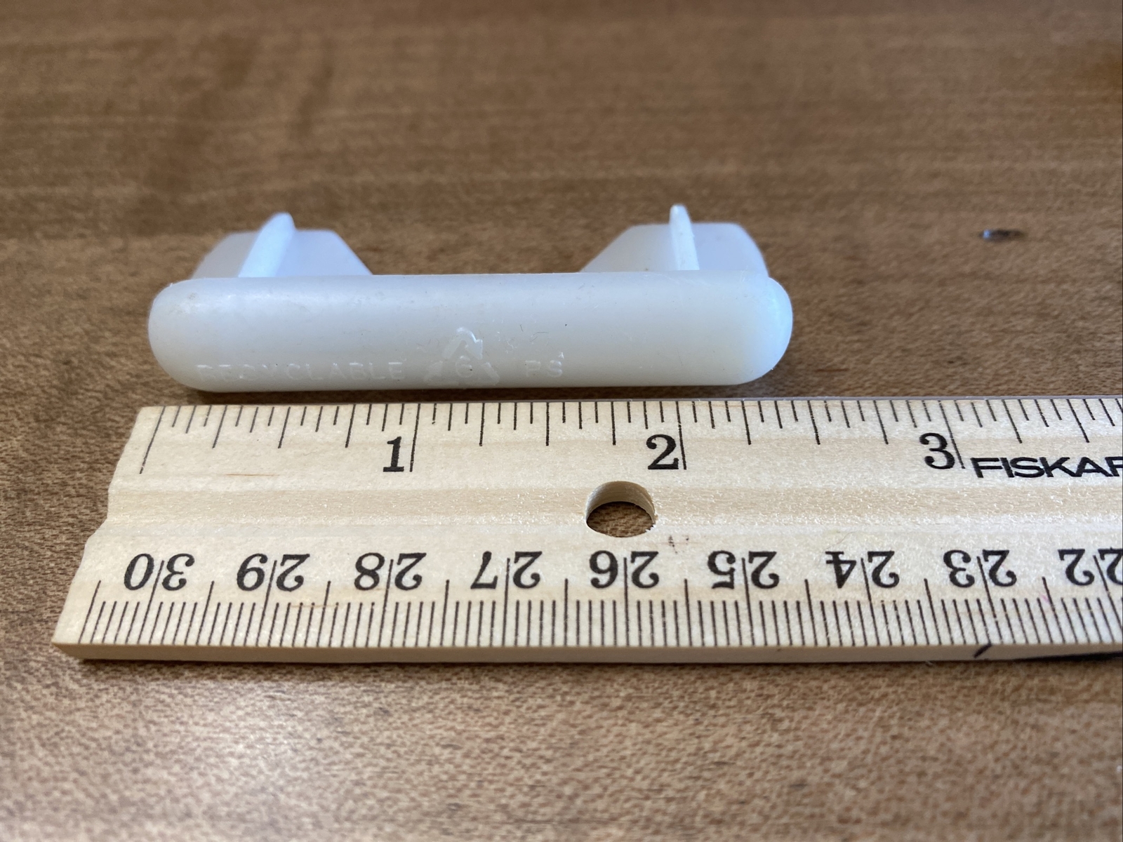 2 Mini Blind Bottom Rail End Caps for 2 1/2” Aluminum or Premium Metal ...