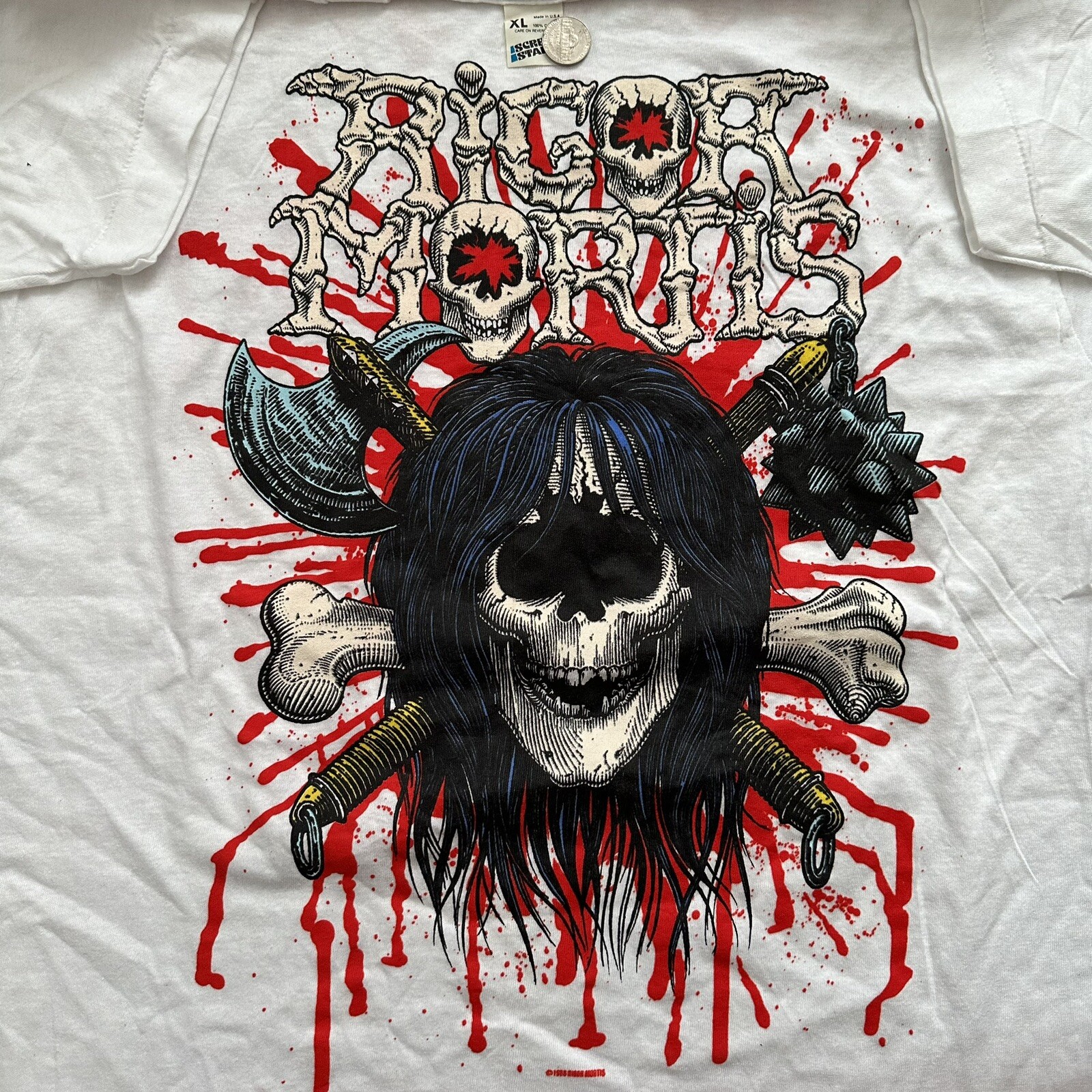 NWOT Vintage 1988 Rigor Mortis Don’t Skip On The Meat… - Gem