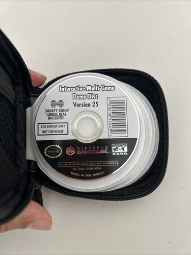 Authentic Nintendo GameCube Interactive Multi-Game Demo Disc Version 25 ...